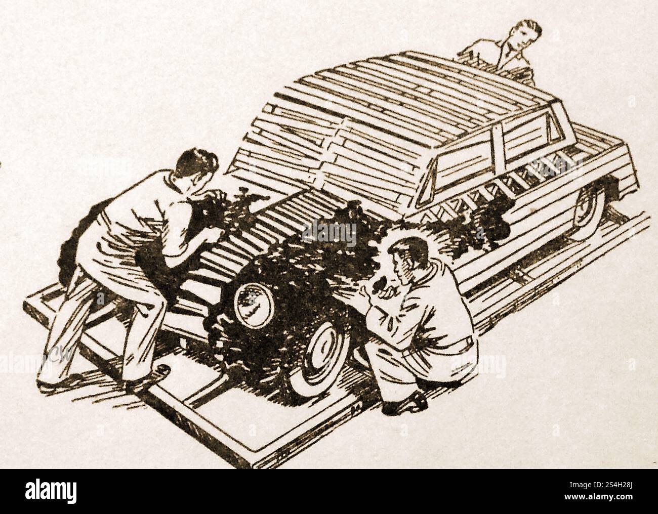UK Car Manufacturing in the 1950's - Constructing a full-scale detailed ...