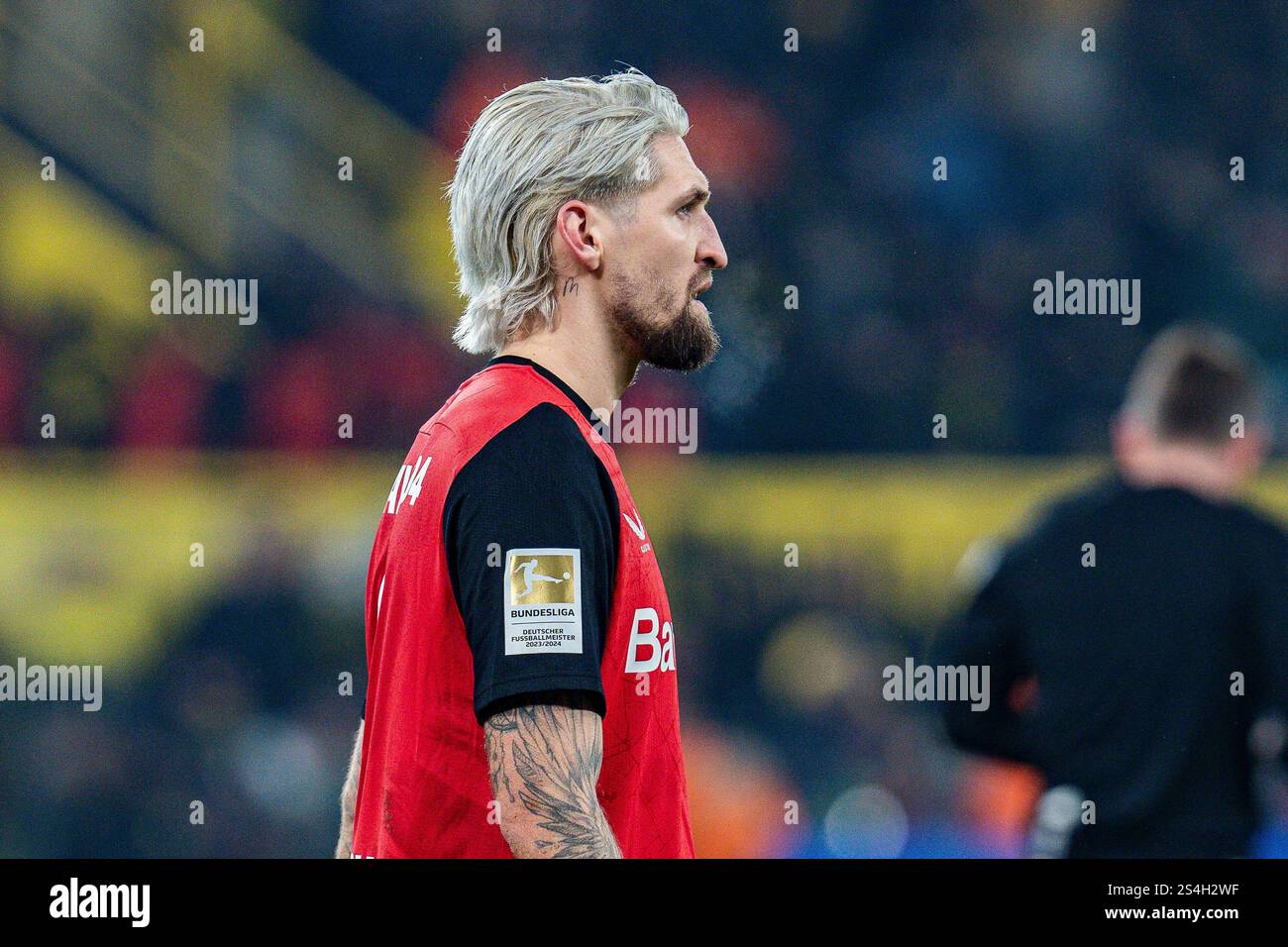 Dortmund, Deutschland. 10th Jan, 2025. 10.01.2025, Borussia Dortmund vs. Bayern 04 Leverkusen, 1 ...