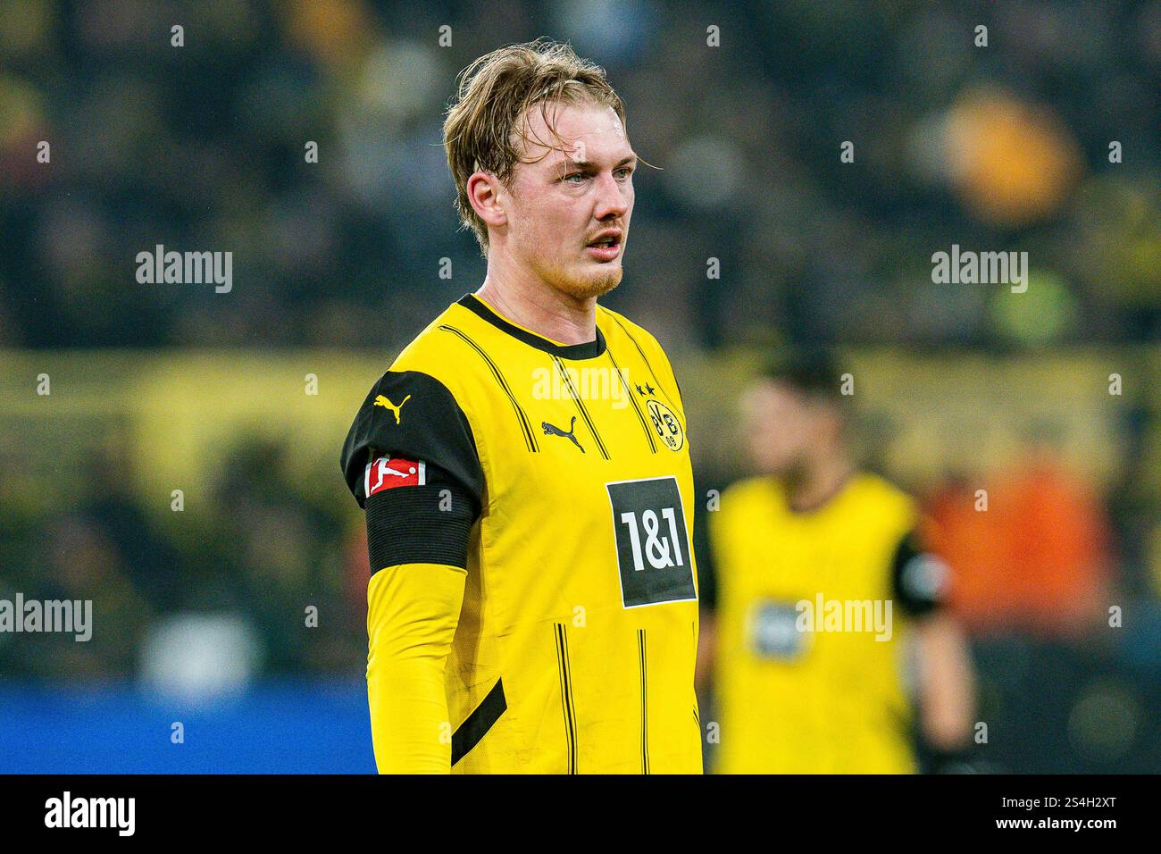 Dortmund, Deutschland. 10th Jan, 2025. 10.01.2025, Borussia Dortmund vs. Bayern 04 Leverkusen, 1 ...