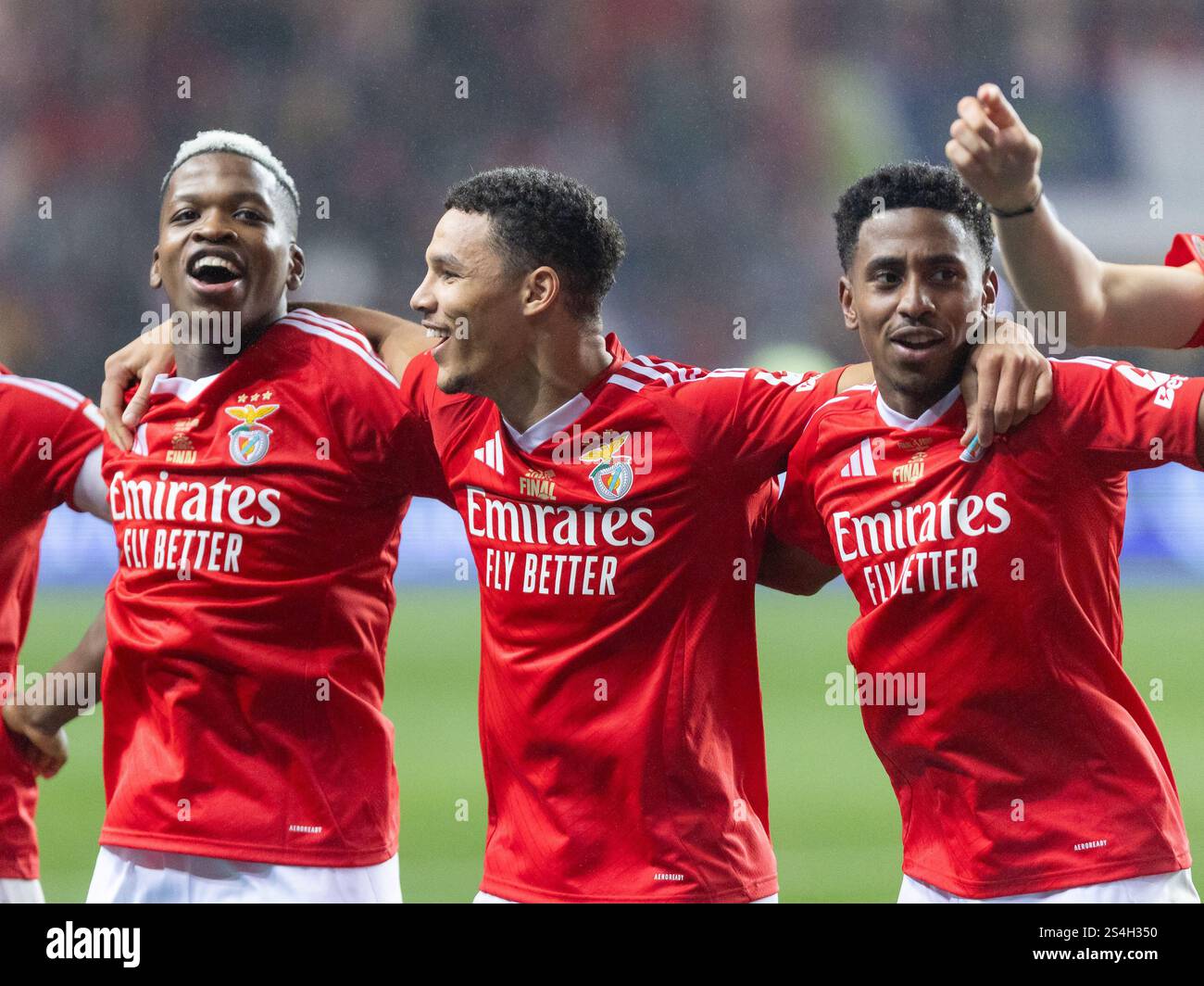 January 11, 2025. Leiria, Portugal. Benfica's midfielder from Portugal ...