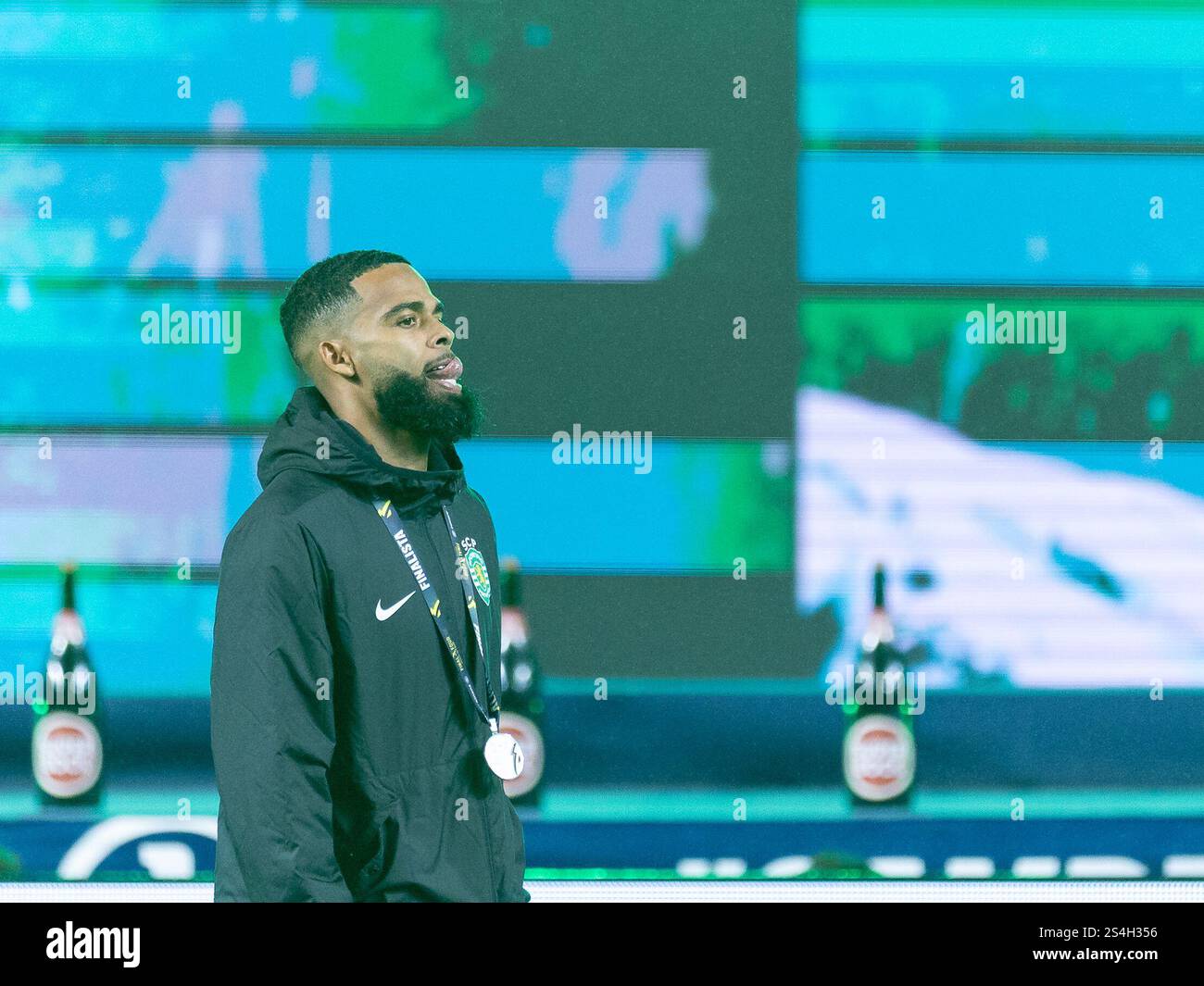 January 11, 2025. Leiria, Portugal. Sporting's defender from The ...