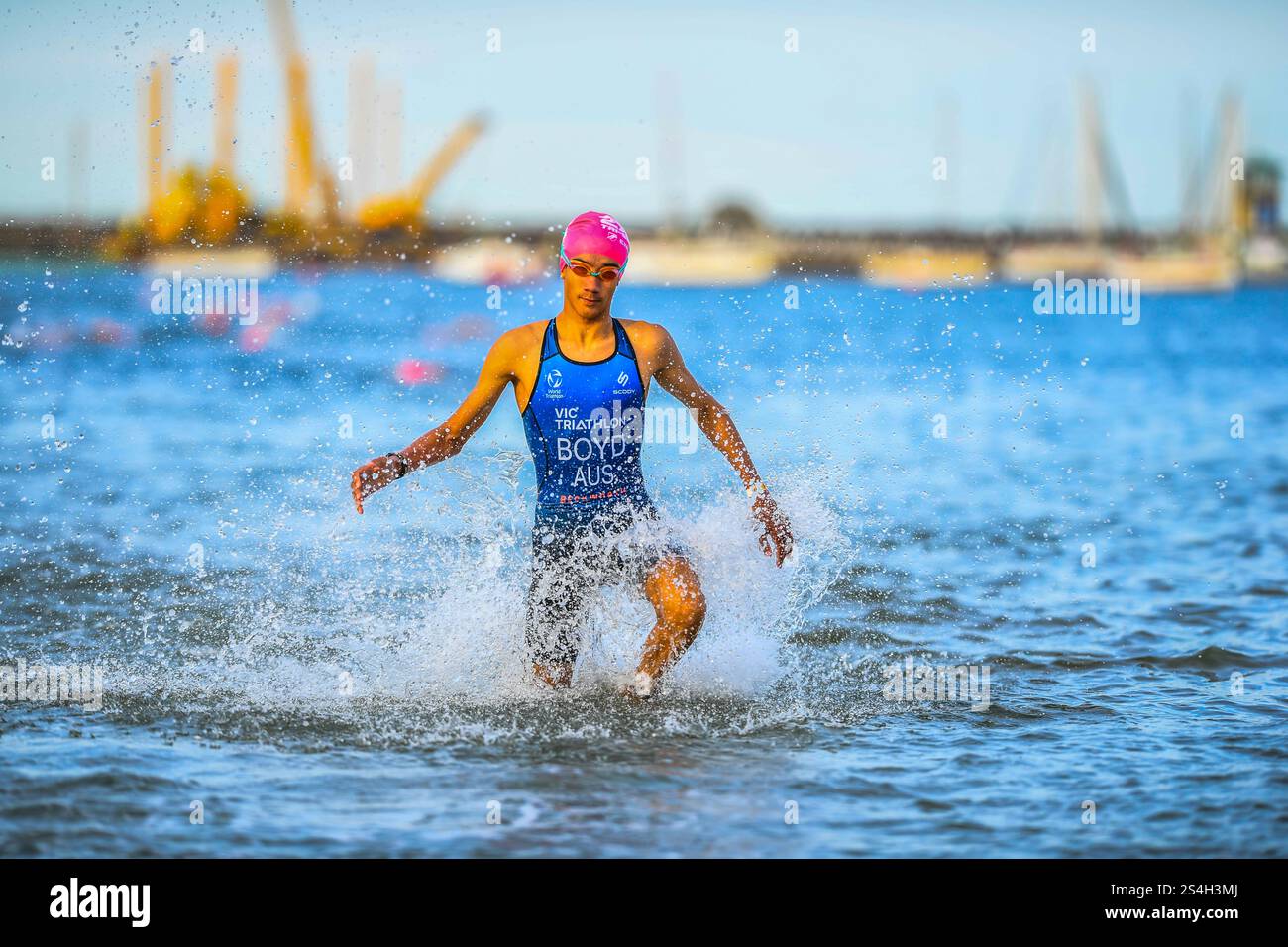Rory Boyd is seen in action during the Race 3 of 2024/2025 2XU ...