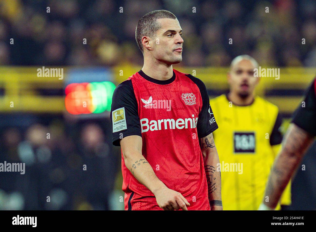 Dortmund, Deutschland. 10th Jan, 2025. 10.01.2025, Borussia Dortmund vs. Bayern 04 Leverkusen, 1 ...