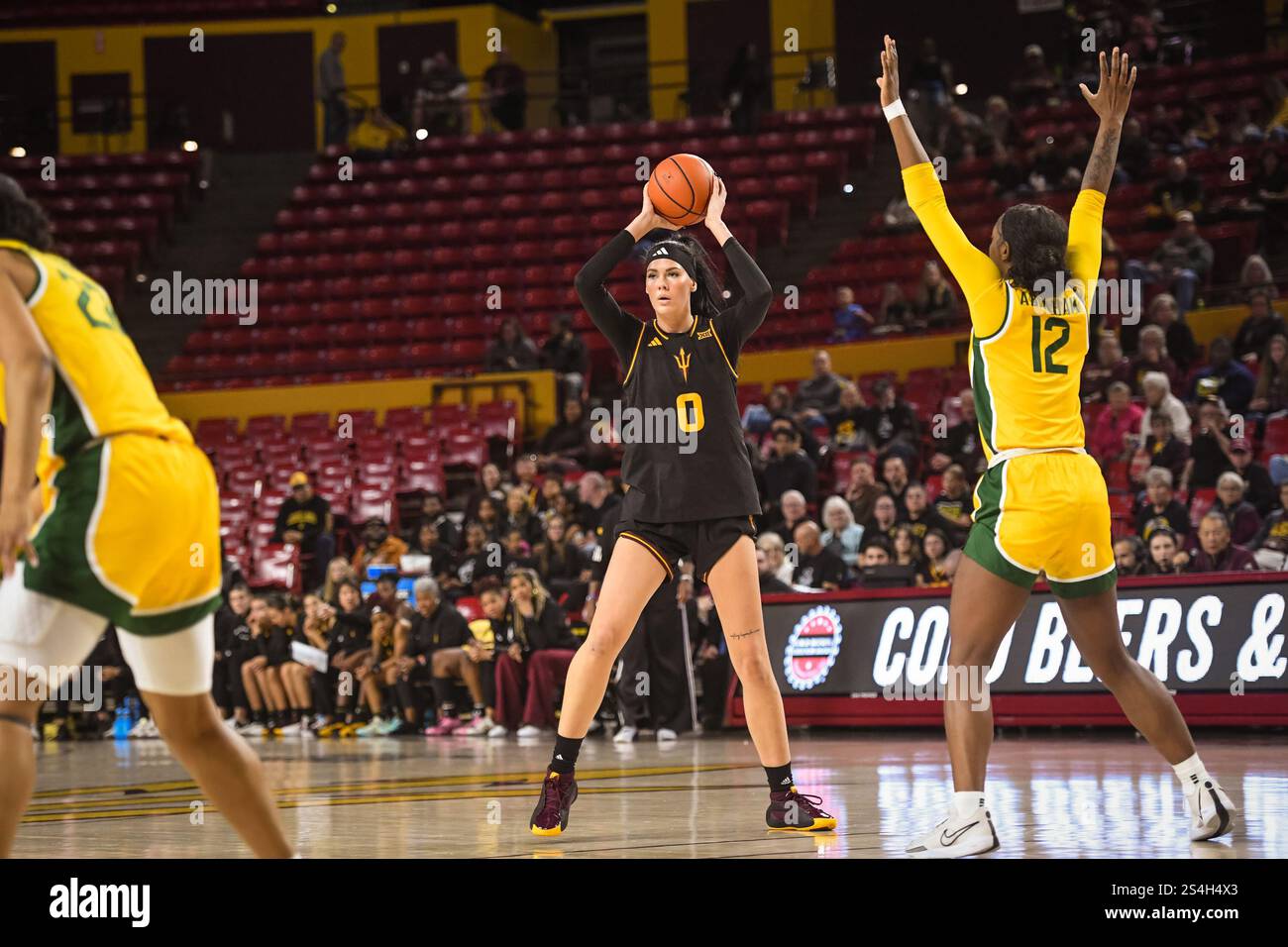 Tempe, United States. 11th Jan, 2025. Arizona State Sun Devils forward ...