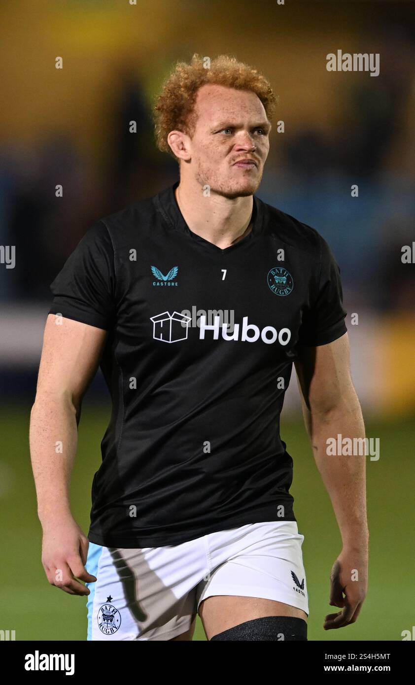 The Recreation Ground, Bath, UK. 12th Jan, 2025. Investec Champions Cup ...