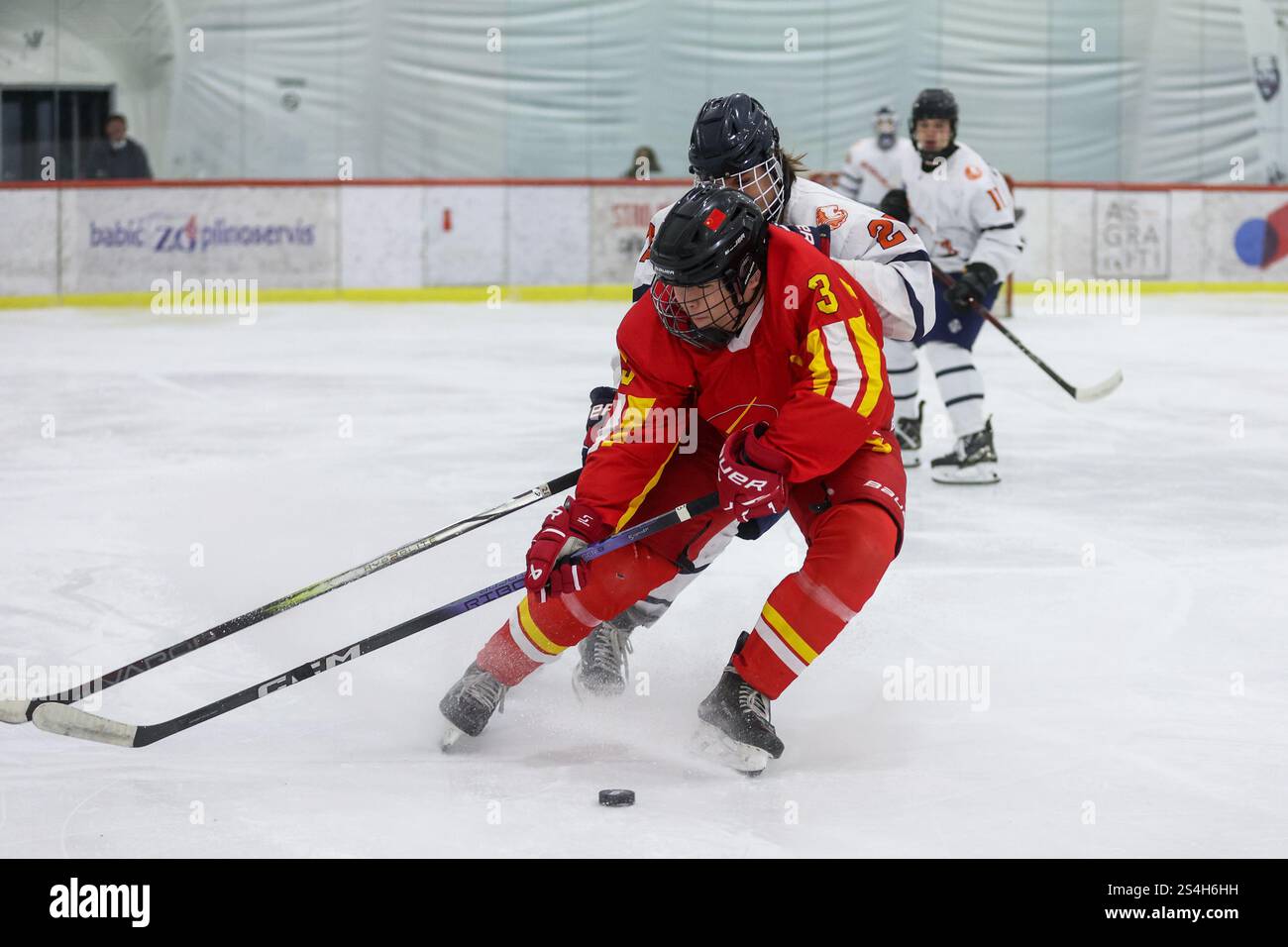 Zagreb, Croatia. 12th Jan, 2025. Jesse Noblesse of Netherlands and ...