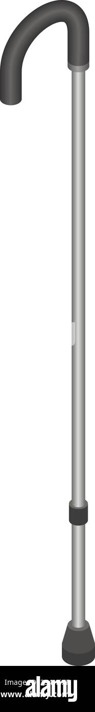 Standing stick icon. Isometric of standing stick vector icon for web ...