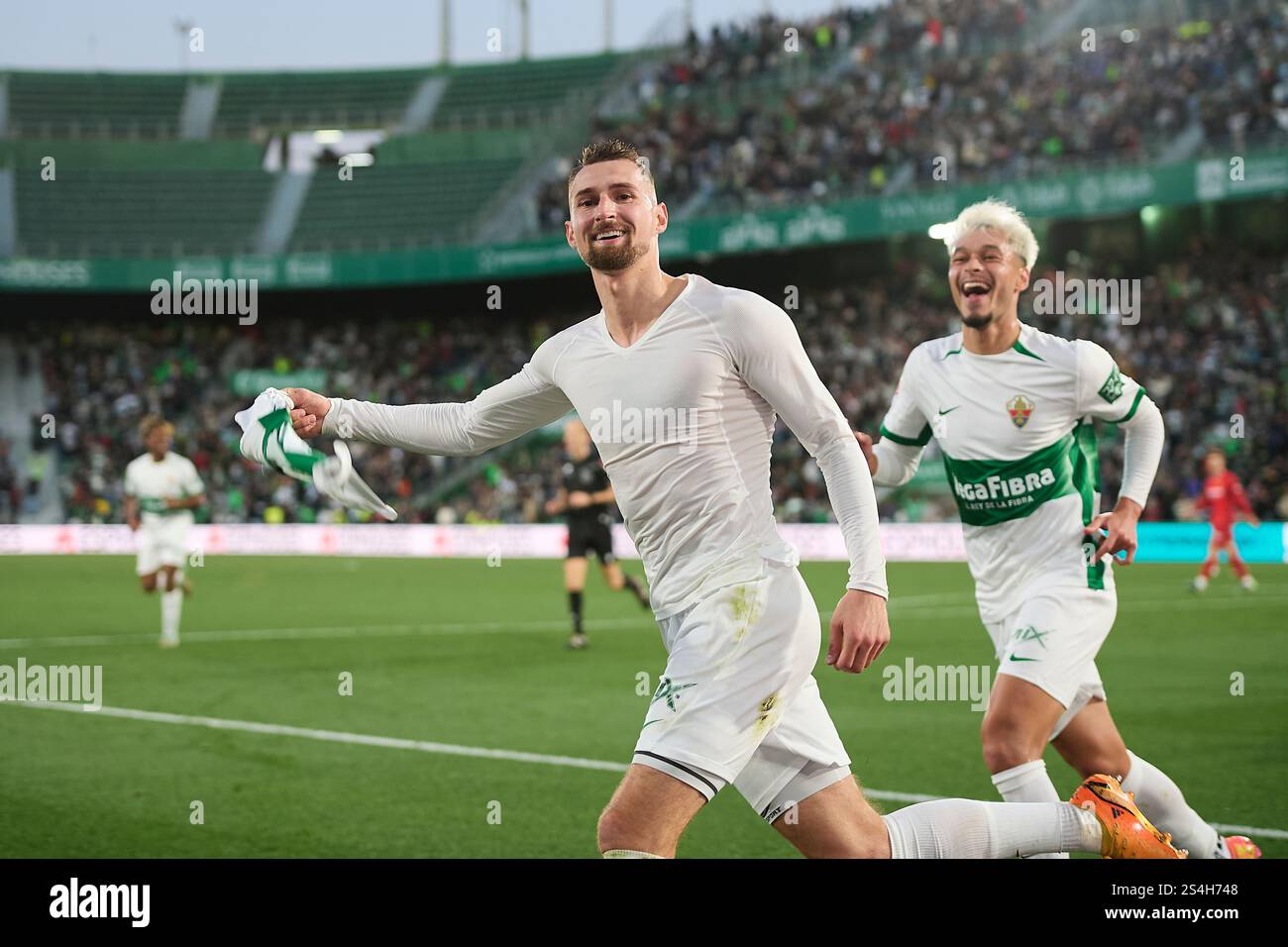 Elche, Spain. 12th Jan, 2025. ELCHE, SPAIN - JANUARY 12, 2025: Elba ...