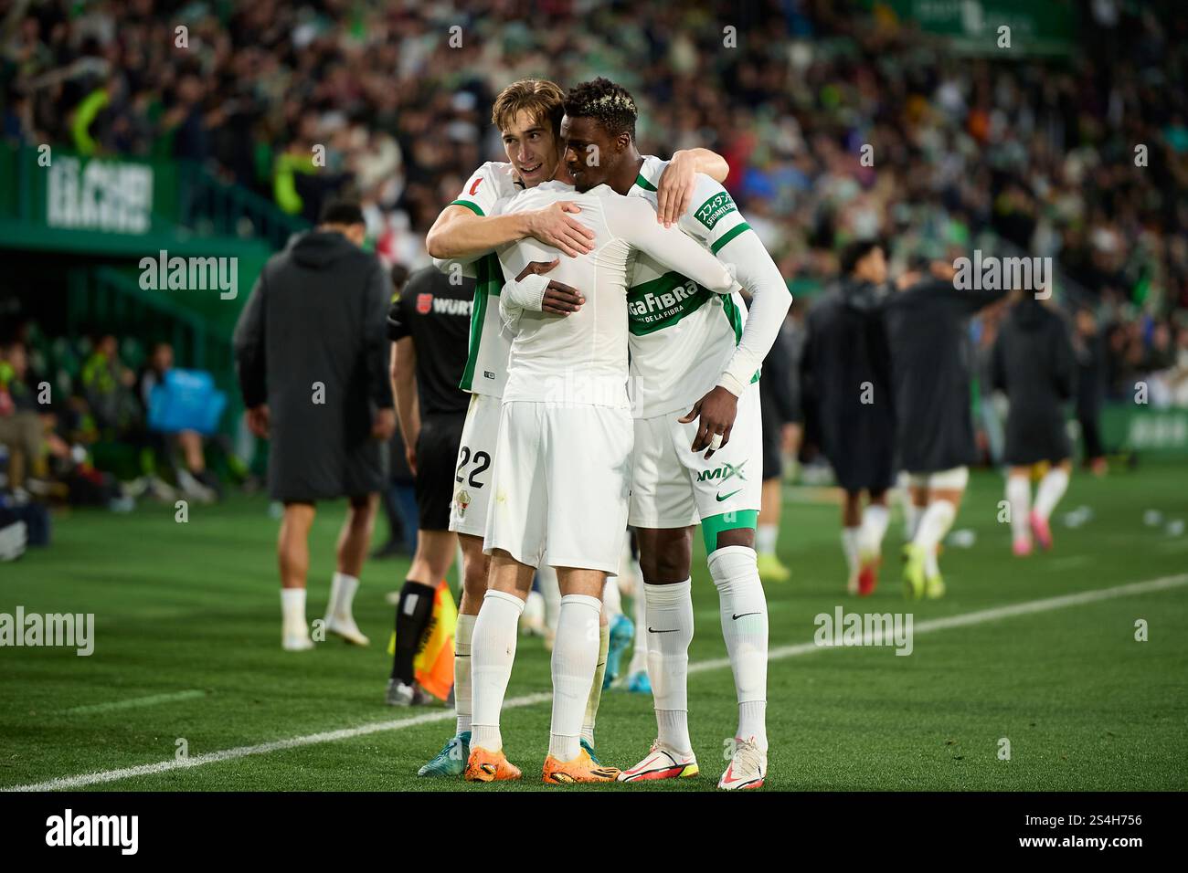 Elche, Spain. 12th Jan, 2025. ELCHE, SPAIN - JANUARY 12, 2025: Elba ...