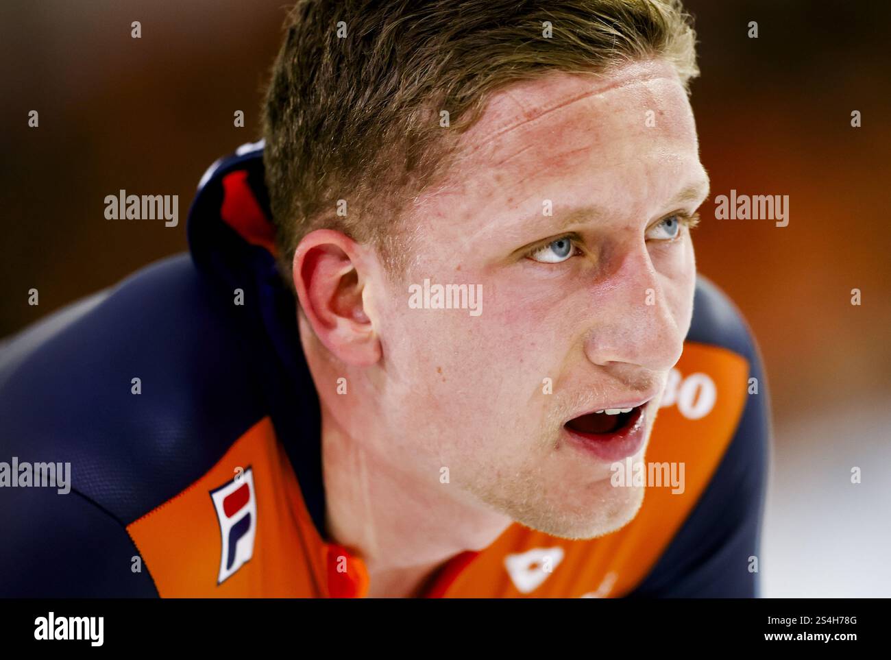 HEERENVEEN - Beau Snellink (Netherlands) after finishing the men's ...
