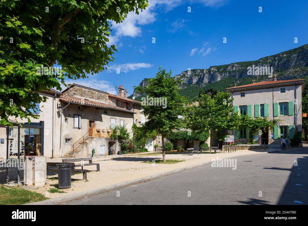 Saou, in the Drôme department, southeastern France, door of Provence ...