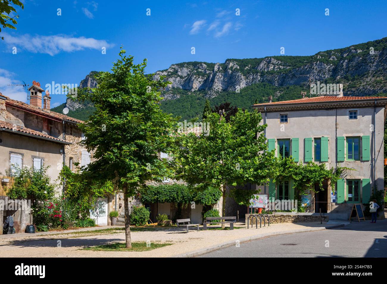 Saou, in the Drôme department, southeastern France, door of Provence ...