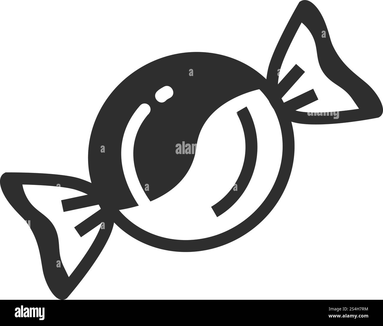 Bonbon icon. Simple illustration of bonbon vector icon for web design ...