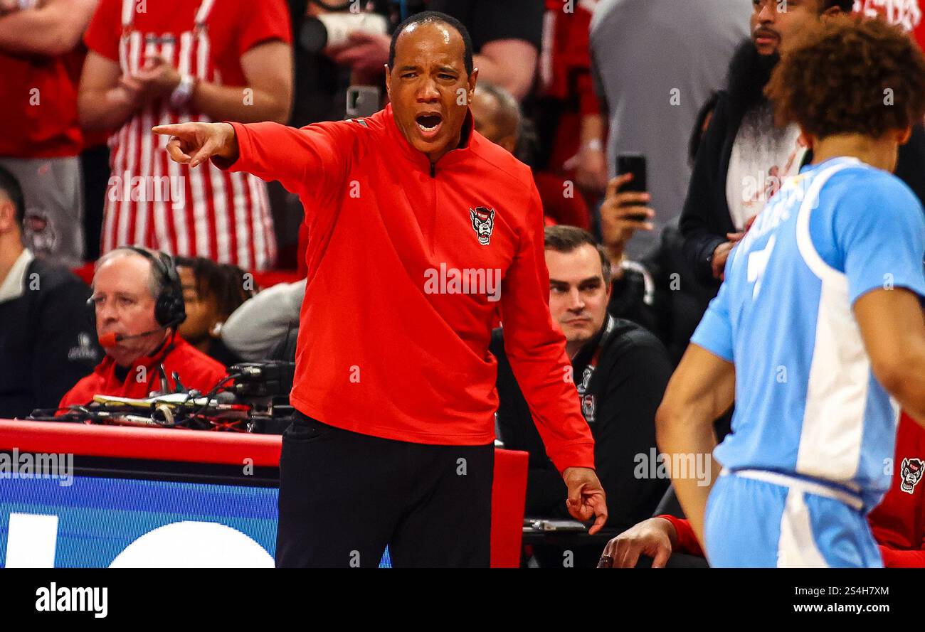 January 12, 2025: Kevin Keatts is the head basketball coach for North ...