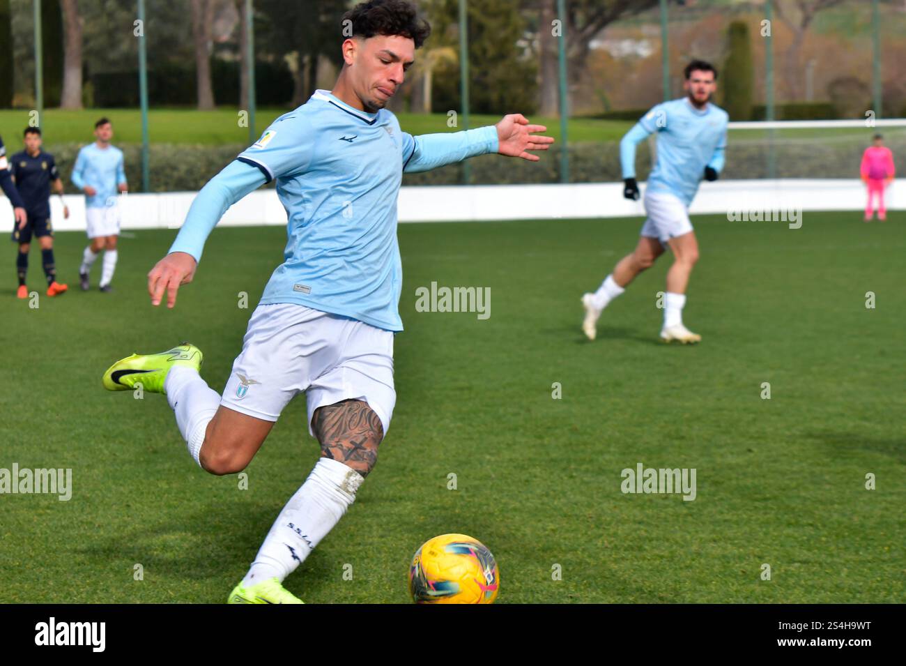 Rome, Italy. 12th Jan, 2025. Lorenzo Ferrari of SS Lazio U20 during the ...