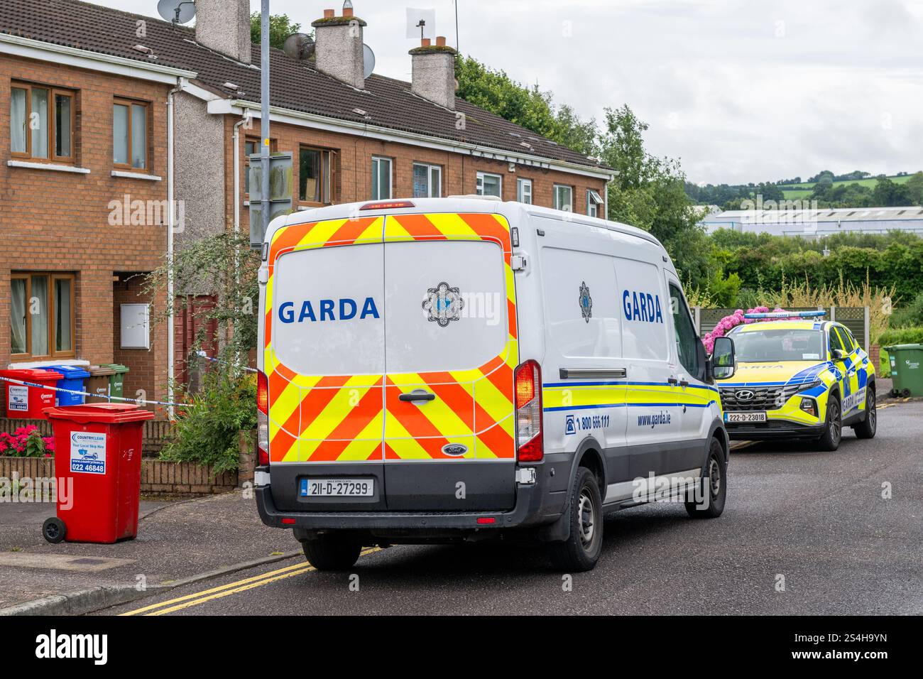 An Garda Siochana crime scene in Cork City, Ireland Stock Photo - Alamy