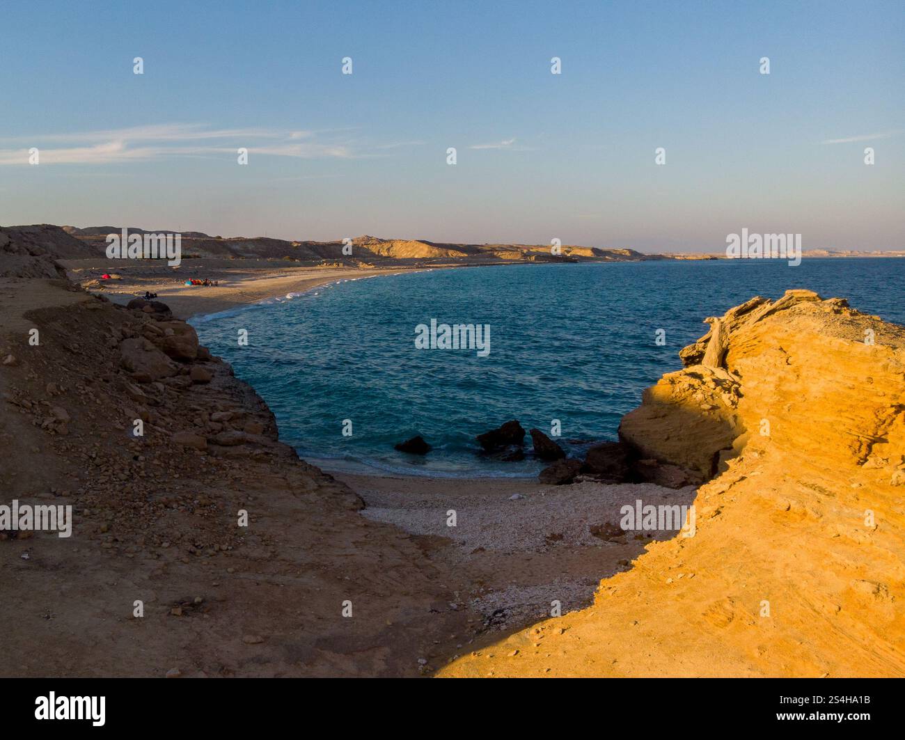Beautiful beach in Hengam Island, in Persian Gulf of Iran Stock Photo ...