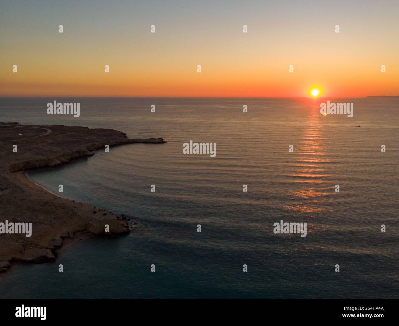 Beautiful beach in Hengam Island, in Persian Gulf of Iran Stock Photo ...