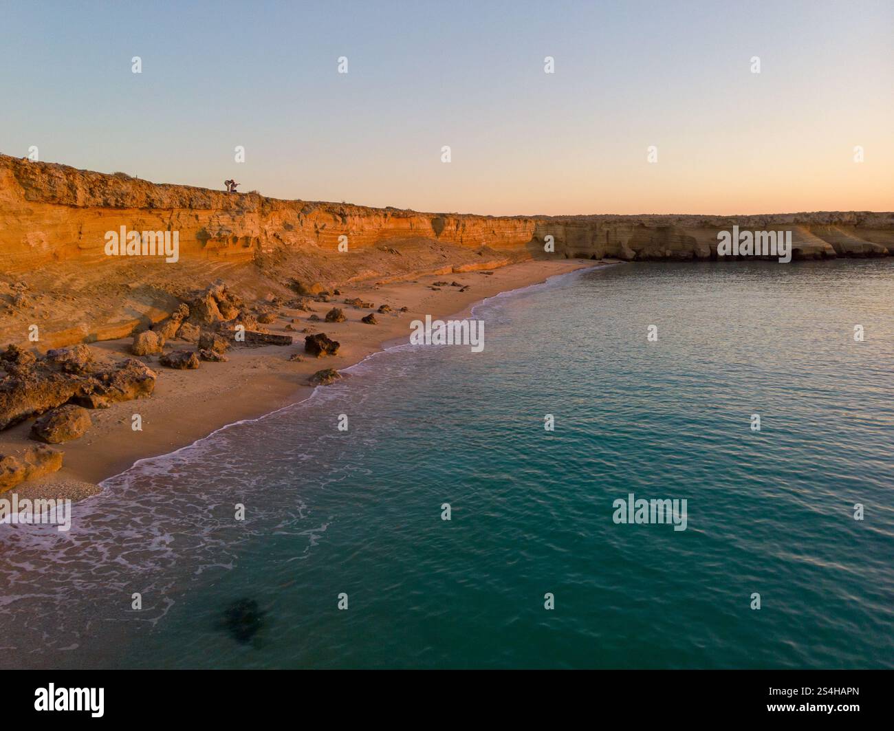 Beautiful beach in Hengam Island, in Persian Gulf of Iran Stock Photo ...