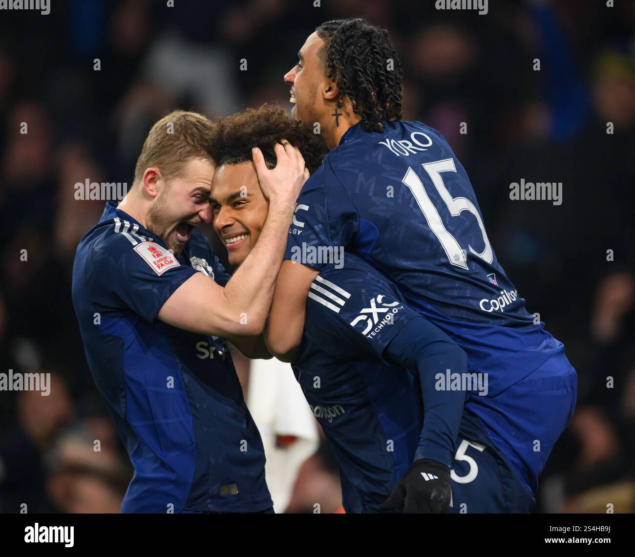 London, UK. 12th Jan, 2025. Arsenal v Manchester United - FA Cup R3 ...