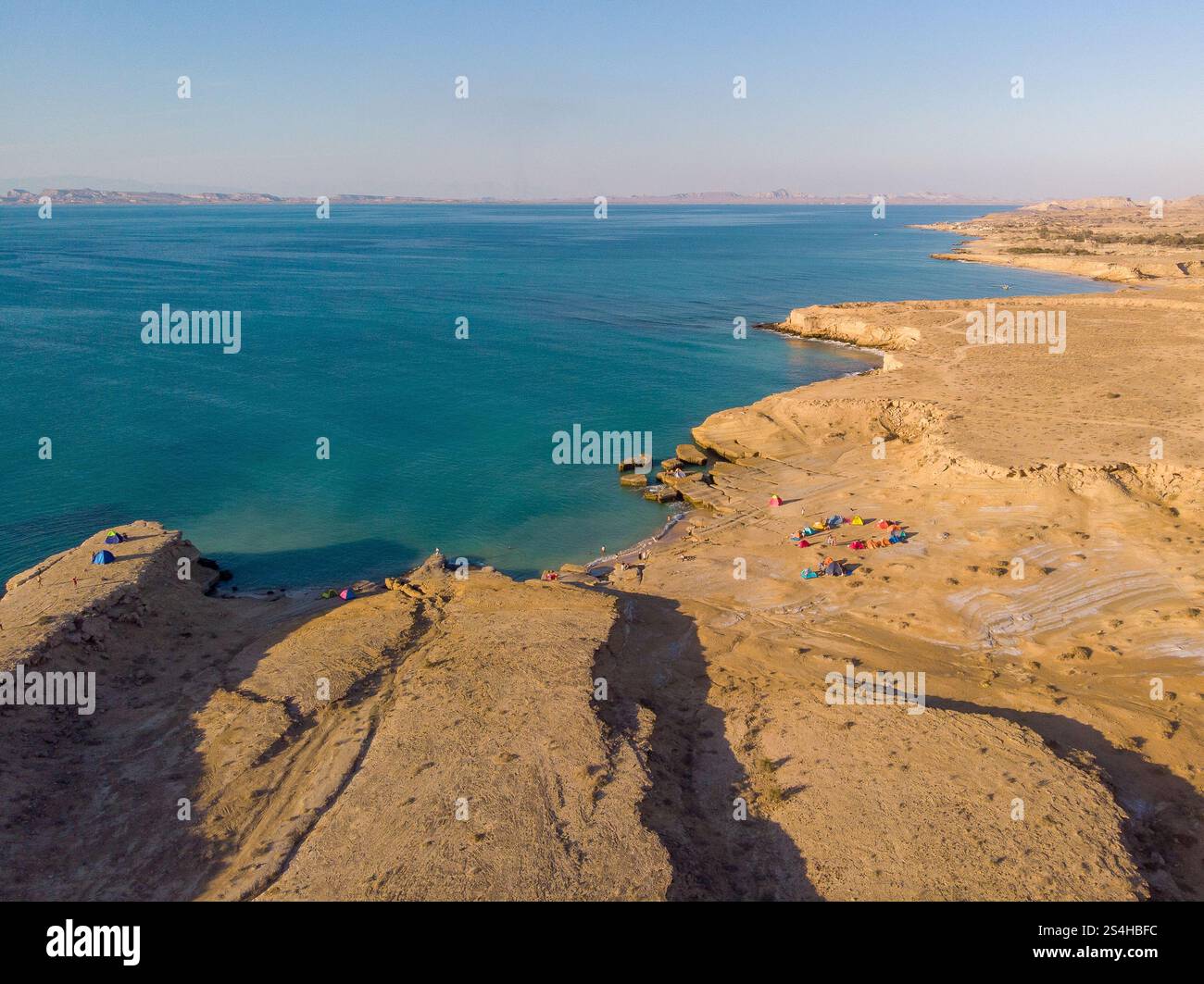 Beautiful beach in Hengam Island, in Persian Gulf of Iran Stock Photo ...