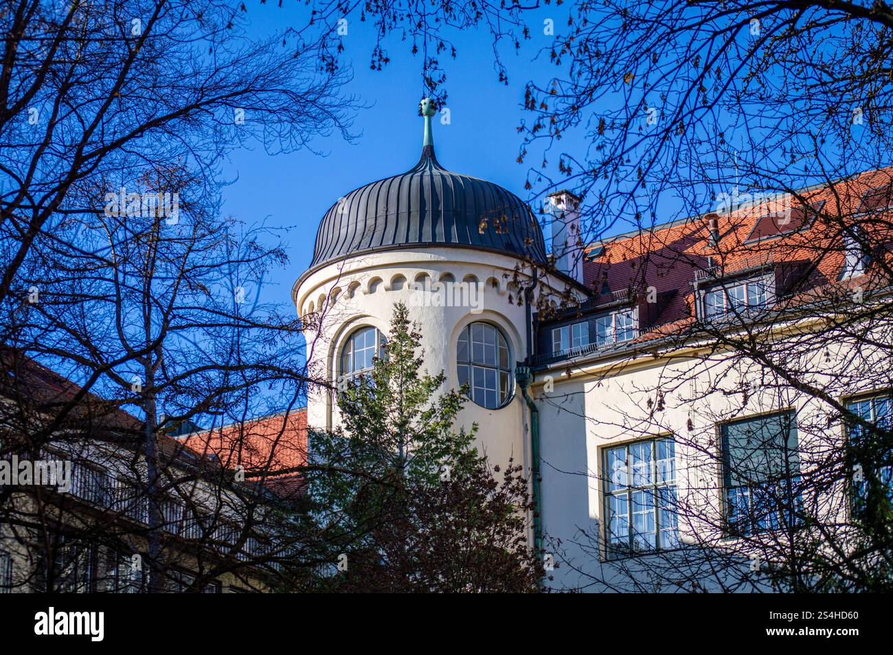 MUNICH, GERMANY - DECEMBER 1, 2024: Ludwig Maximilian University of ...