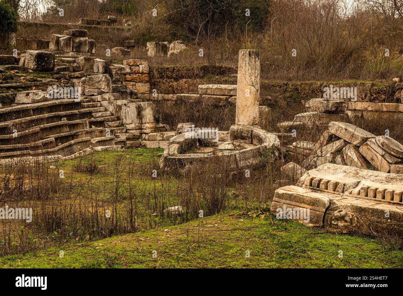 Lagina sanctuary and temple of Hekate Stock Photo - Alamy