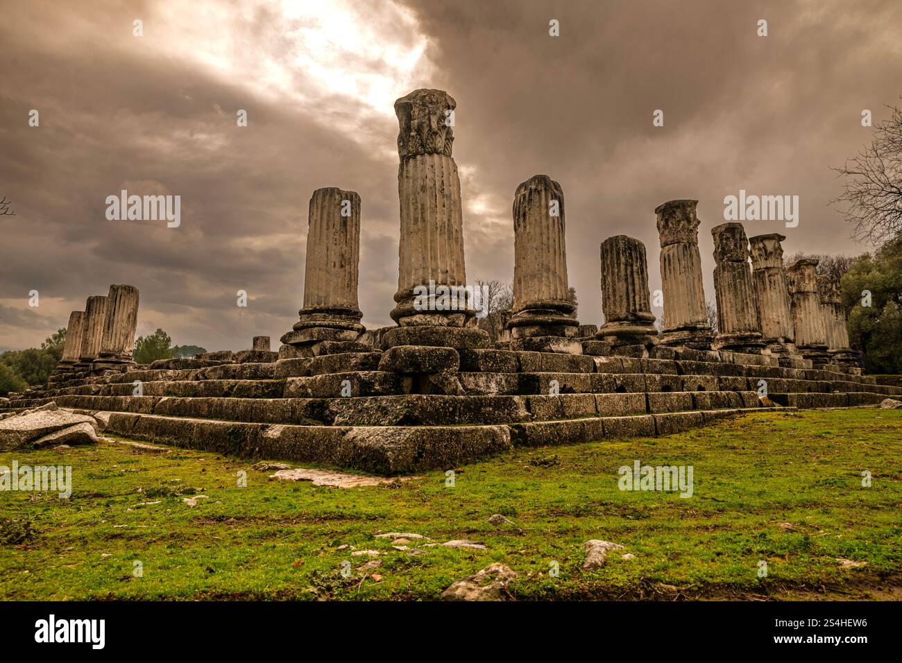 Lagina sanctuary and temple of Hekate Stock Photo - Alamy