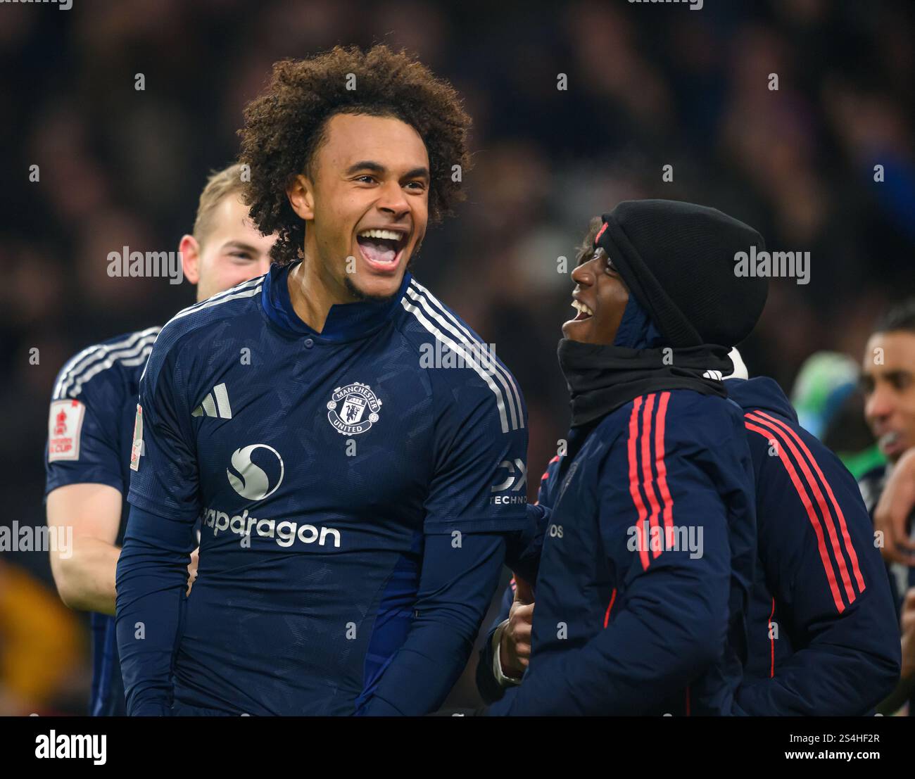 London, UK. 12th Jan, 2025. Arsenal v Manchester United - FA Cup R3 ...