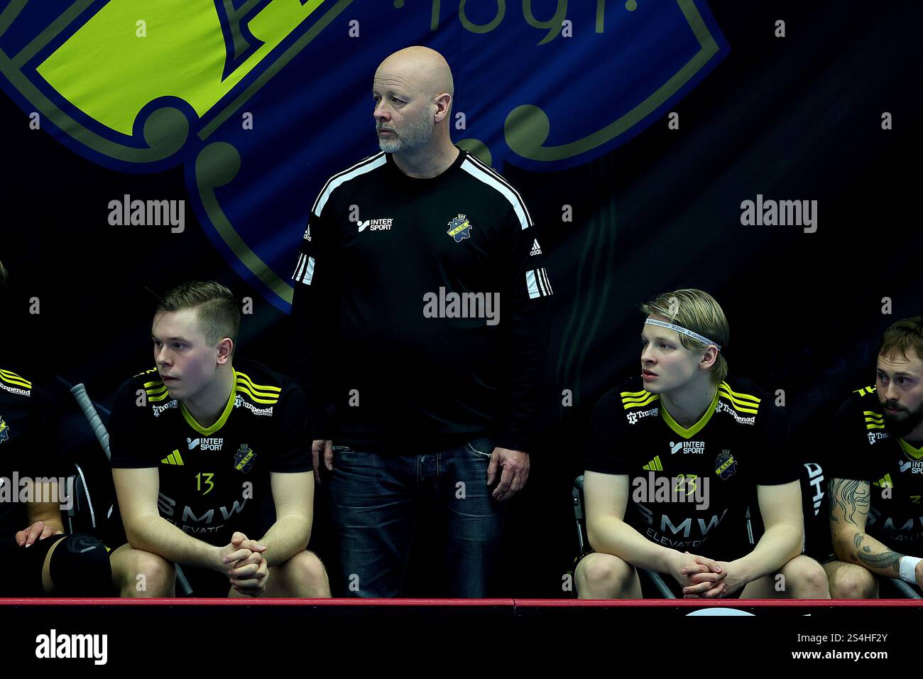 Stockholm, Sverige. 12th Jan, 2025. 250112 AIK's tränare Magnus ...