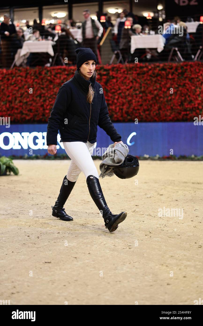 Basel, Switzerland. 12th Jan, 2025. Janika Sprunger of Switzerland ...