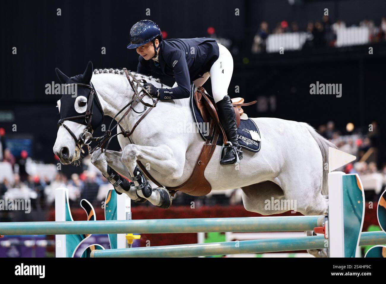 Basel, Switzerland. 12th Jan, 2025. Jane Richard of Switzerland with ...