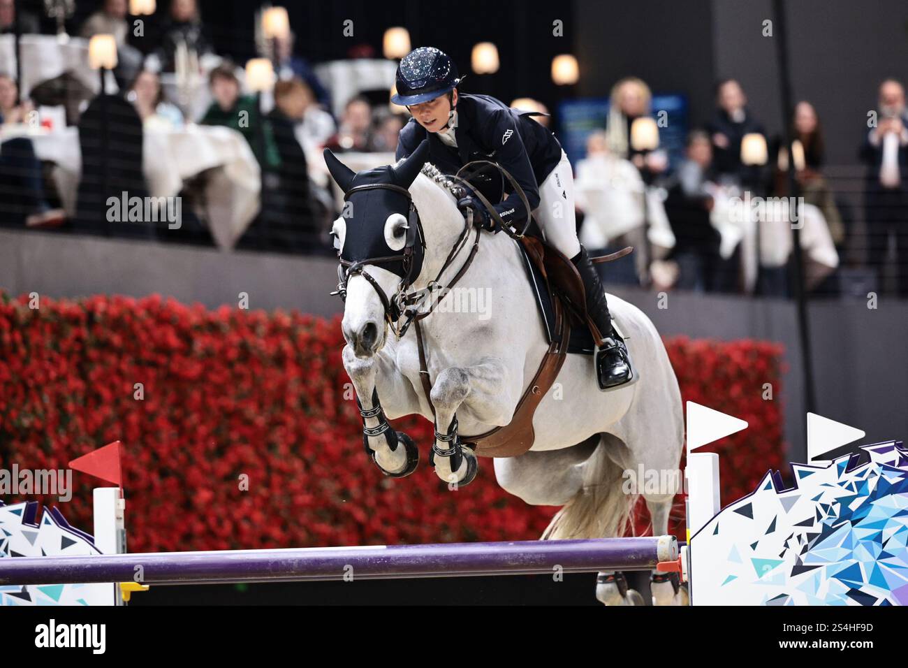 Basel, Switzerland. 12th Jan, 2025. Jane Richard of Switzerland with ...