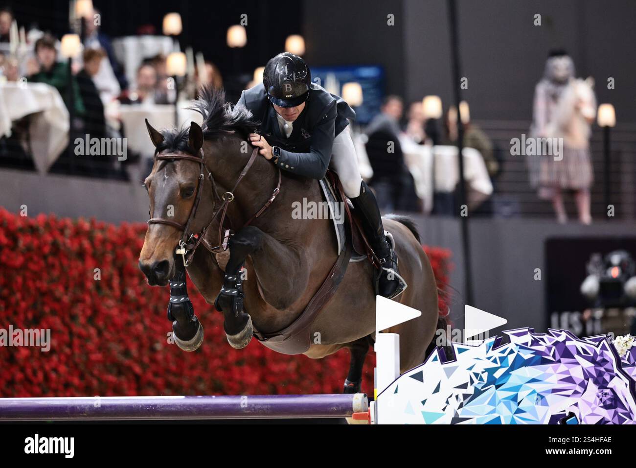 Basel, Switzerland. 12th Jan, 2025. Julien Epaillard of France with ...