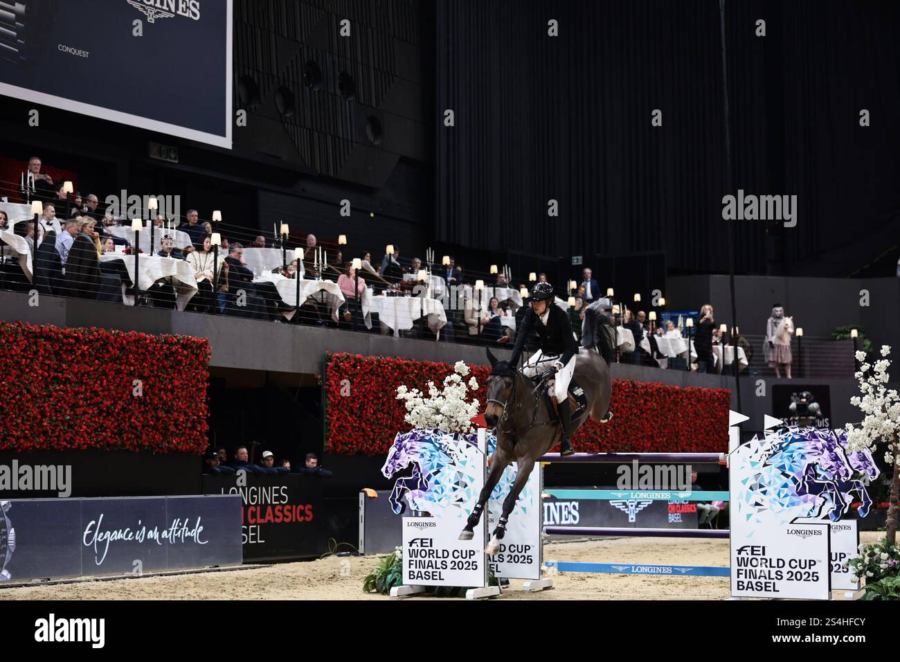 Basel, Switzerland. 12th Jan, 2025. Martin Fuchs of Switzerland with ...
