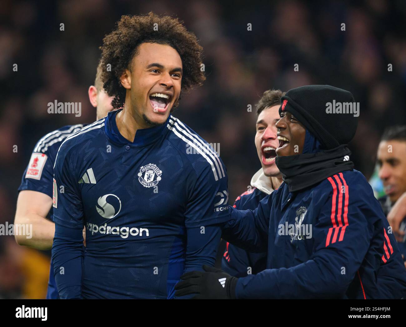 London, UK. 12th Jan, 2025. Arsenal v Manchester United - FA Cup R3 ...