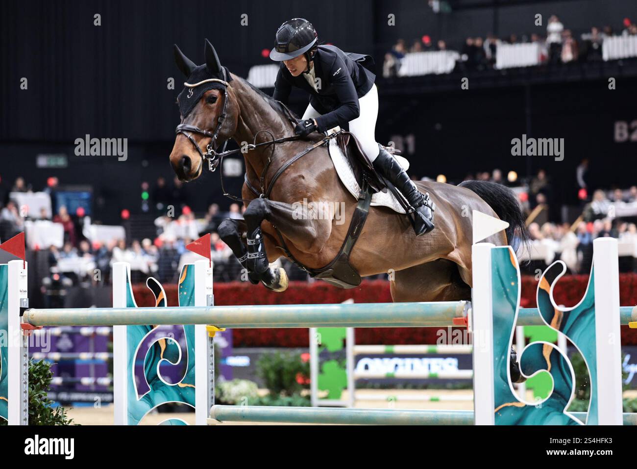 Basel, Switzerland. 12th Jan, 2025. Janika Sprunger of Switzerland with ...