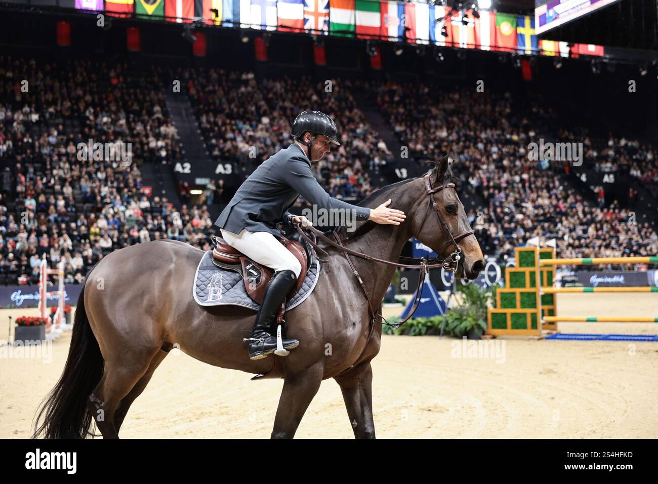 Basel, Switzerland. 12th Jan, 2025. Julien Epaillard of France with ...