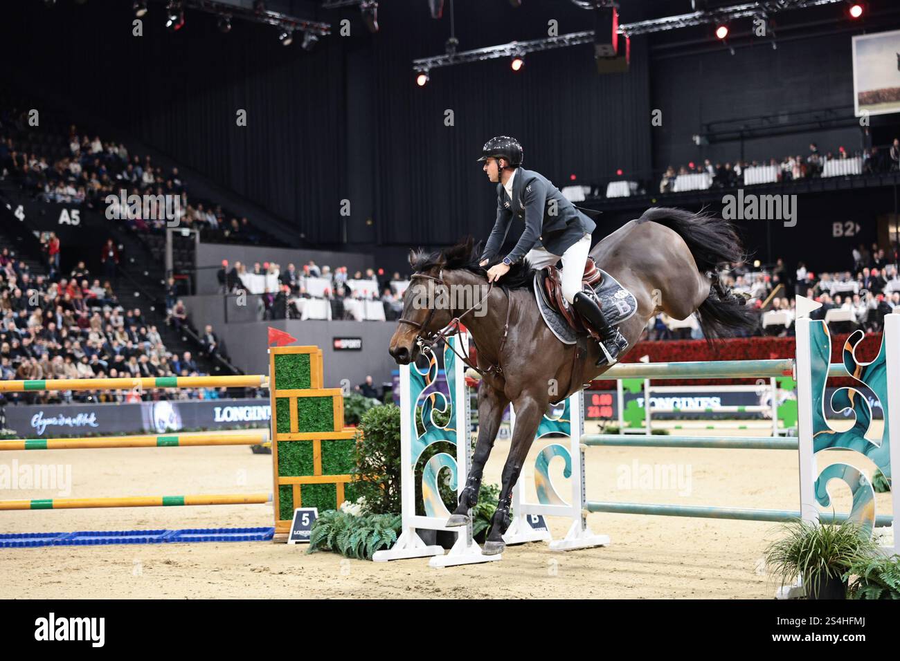 Basel, Switzerland. 12th Jan, 2025. Julien Epaillard of France with ...