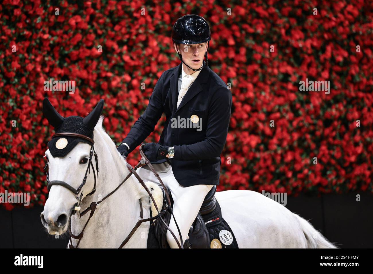 Basel, Switzerland. 12th Jan, 2025. Kevin Jochems of Netherlands with ...