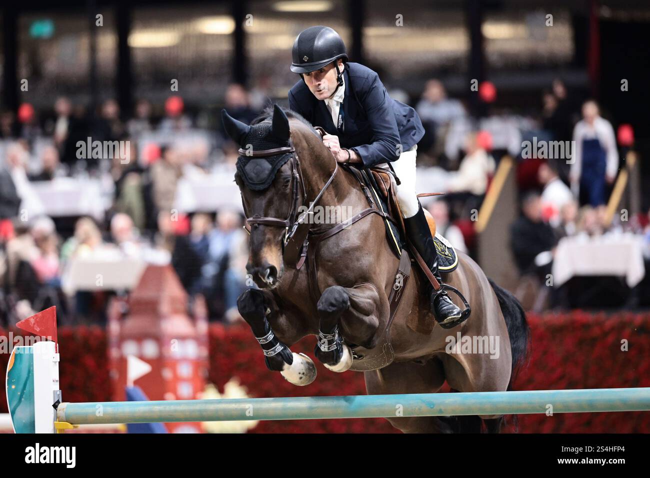 Basel, Switzerland. 12th Jan, 2025. Tim Gredley of United Kingdom with ...