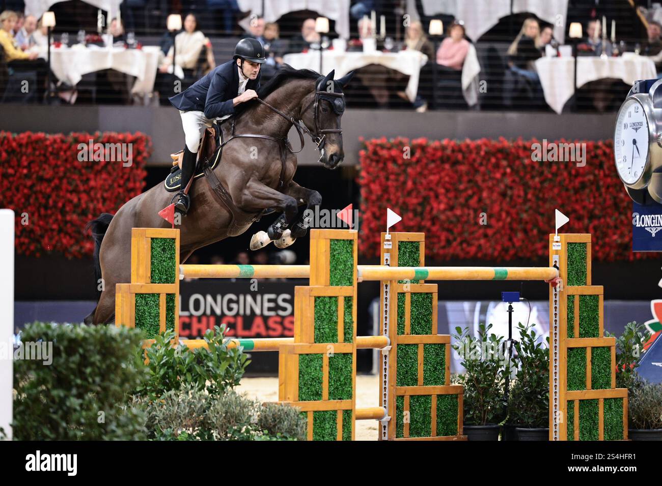 Basel, Switzerland. 12th Jan, 2025. Tim Gredley of United Kingdom with ...