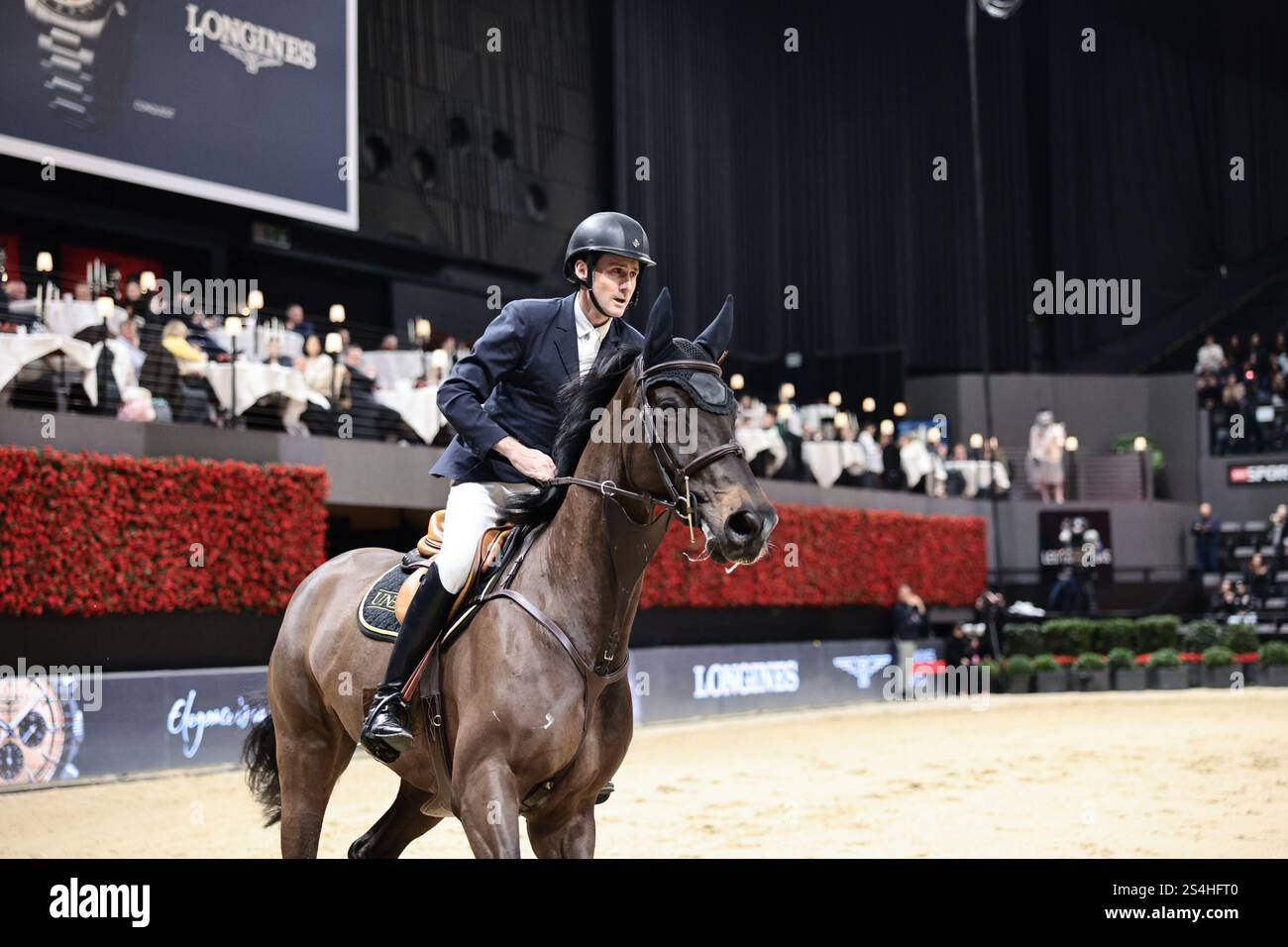 Basel, Switzerland. 12th Jan, 2025. Tim Gredley of United Kingdom with ...