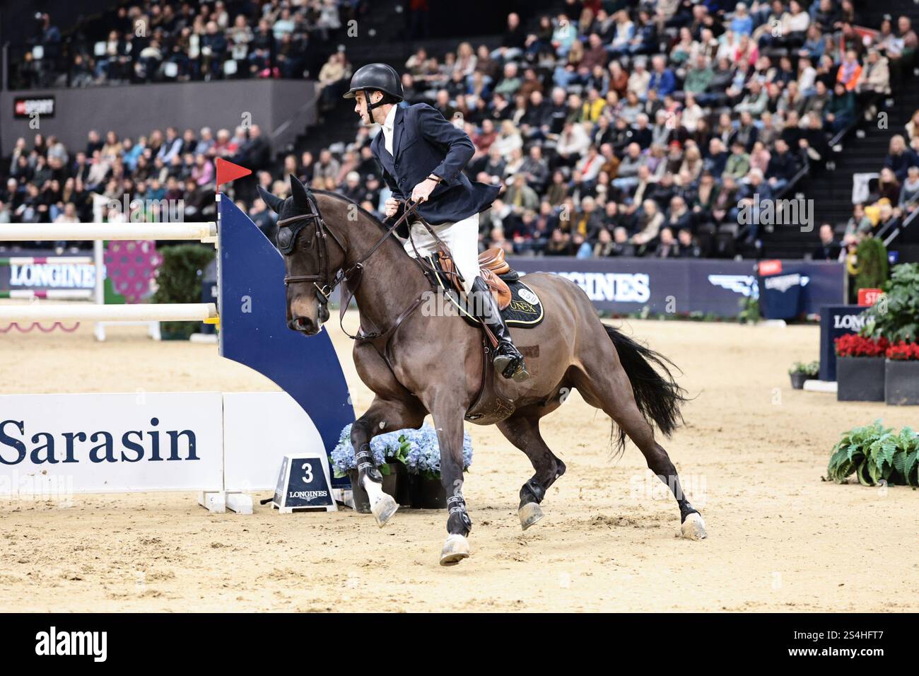 Basel, Switzerland. 12th Jan, 2025. Tim Gredley of United Kingdom with ...