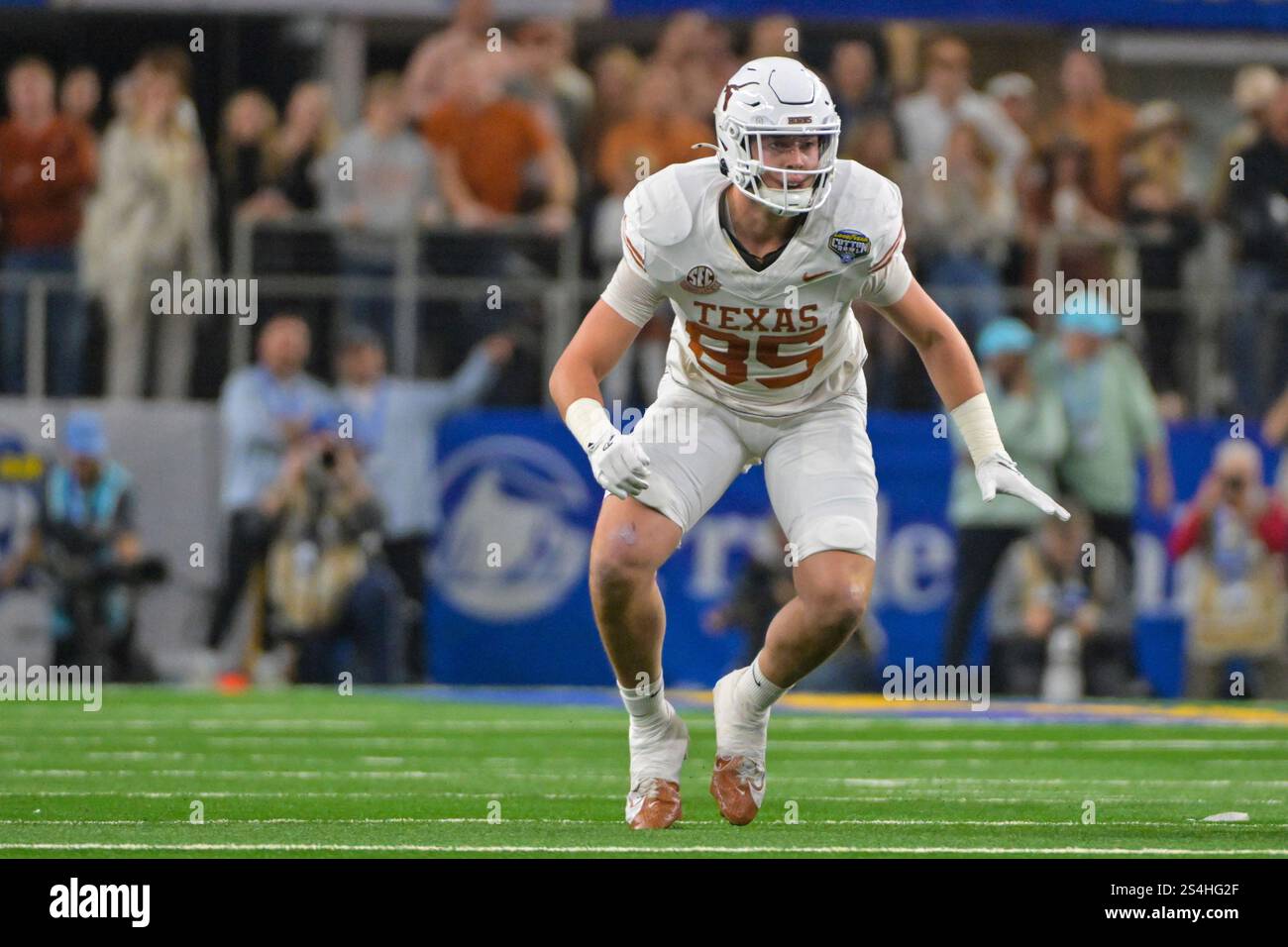 January 10 2025: Texas Longhorns tight end Gunnar Helm (85) during the ...
