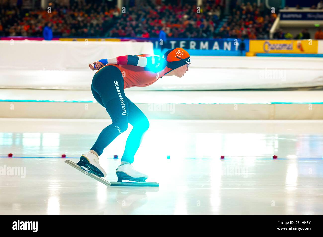 Heerenveen, Netherlands. 12th Jan, 2025. HEERENVEEN, NETHERLANDS ...
