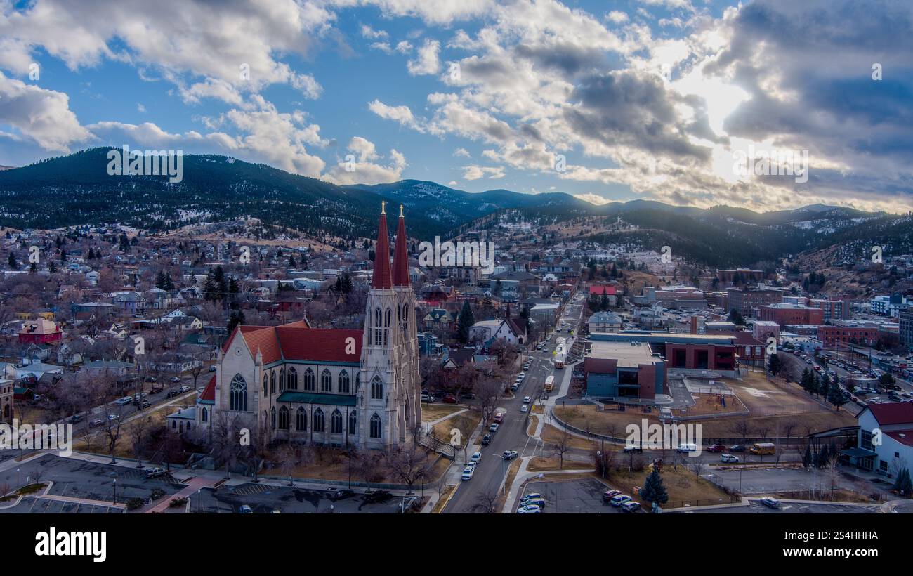 Helena montana aerial hi-res stock photography and images - Alamy