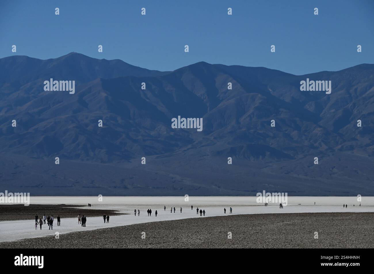 Badwater Basin, Death Valley, California, Nevada, USA *** Badwater ...