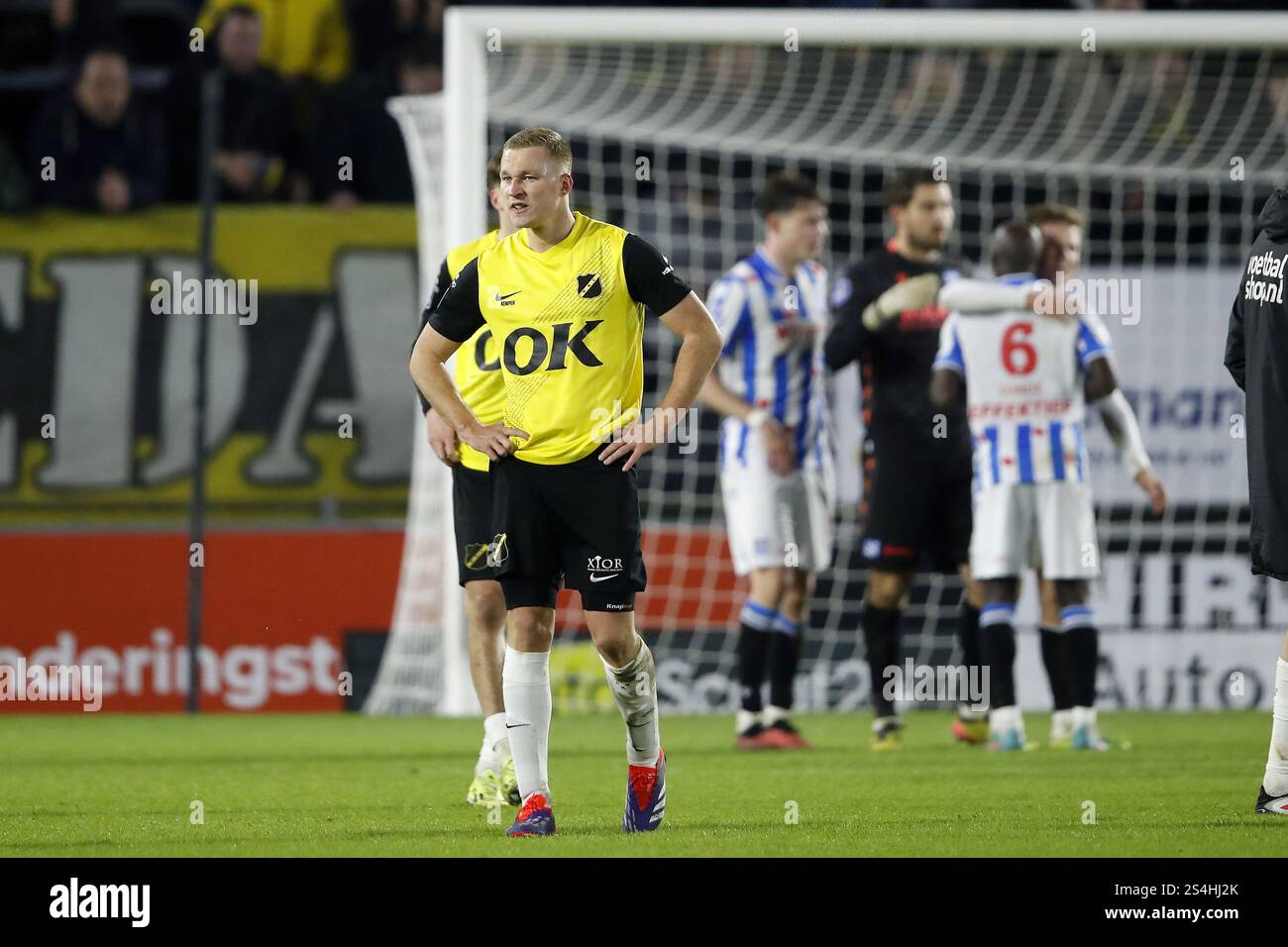 BREDA - Boy Kemper of NAC Breda balks during the Dutch Eredivisie match ...