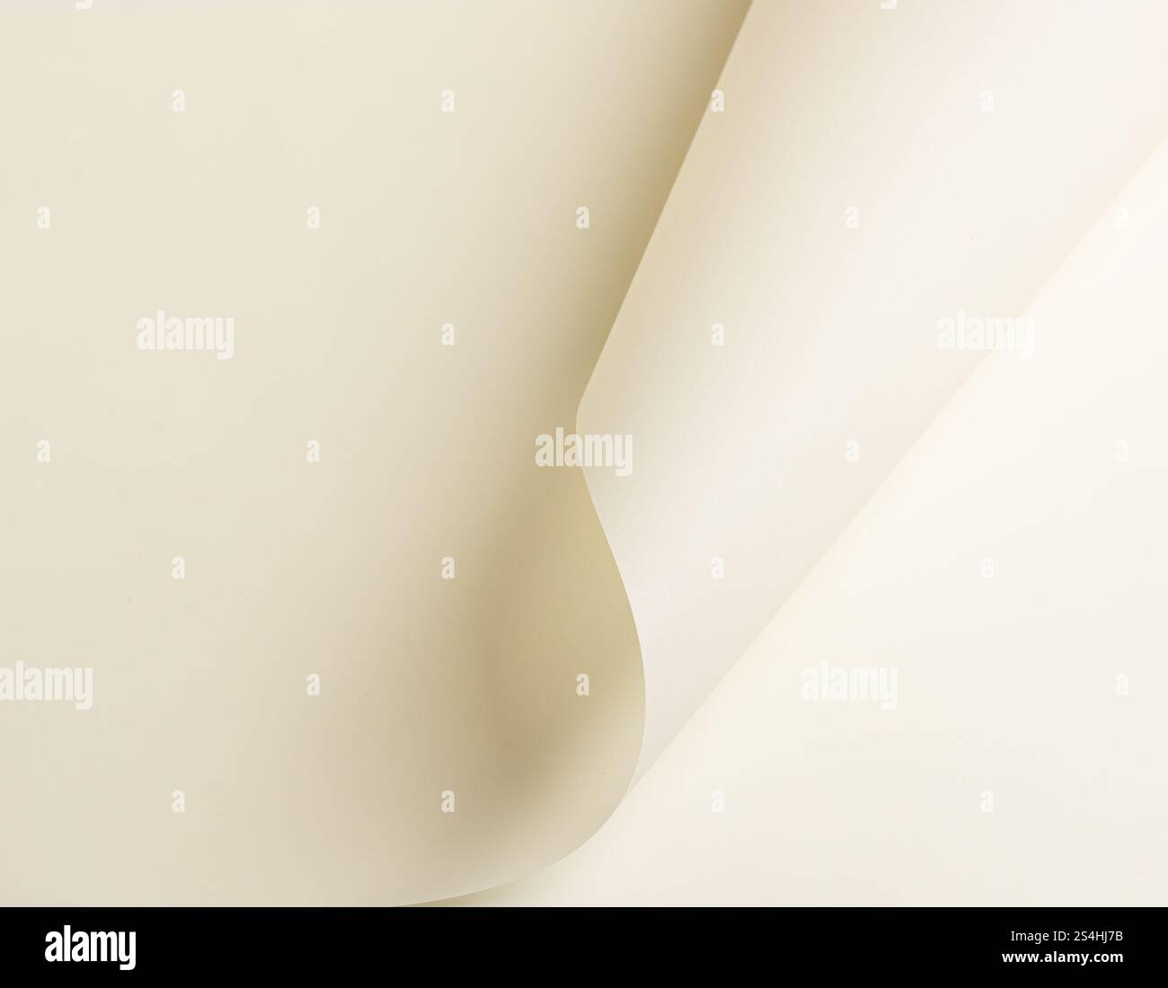 Ivory white paper background with a smooth, matte texture and soft ...